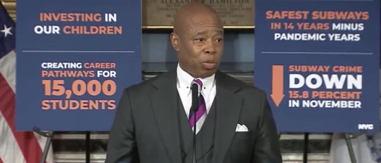 Judge Won’t Immediately Dismiss Eric Adams Case